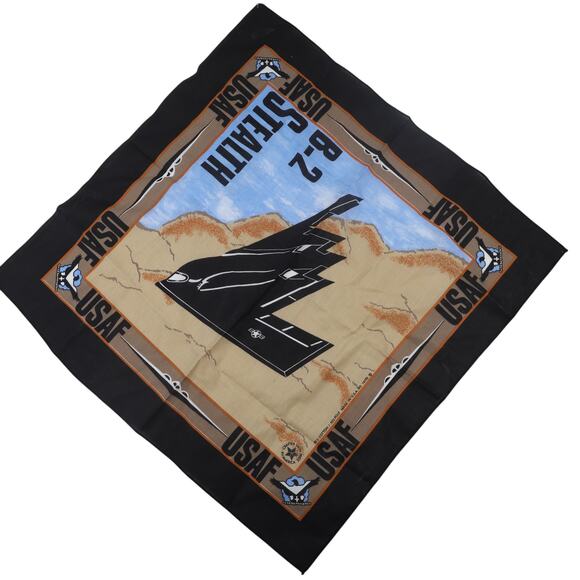USAF | Accessories | Vintage Usaf B2 Spirit Bomber Graphic Bandana ...